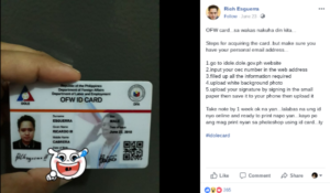 Guide: How to Get your OFW ID - iDOLE ID - The Pinoy OFW