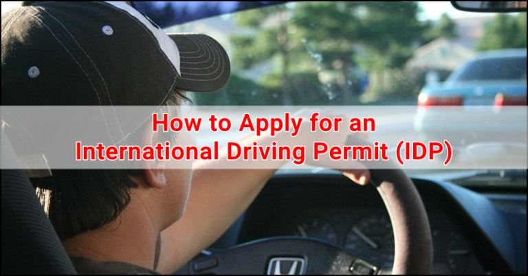 How to Apply for an International Driving Permit (IDP) - The Pinoy OFW