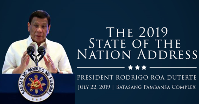 SONA 2019: Pres. Duterte Cites OFW Department, Other Highlights - The ...