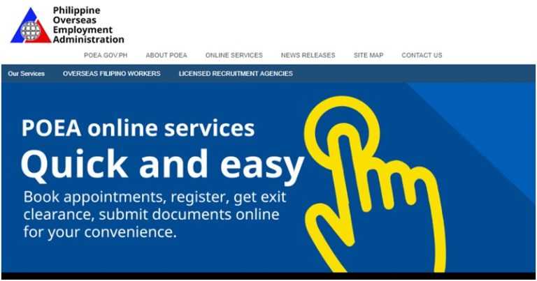 How to Check for Overseas Jobs via the POEA Website - The Pinoy OFW