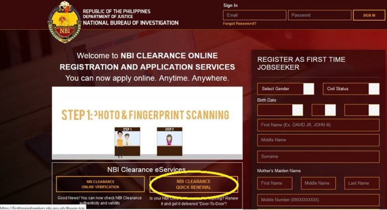 How to Renew NBI Clearance Online - The Pinoy OFW