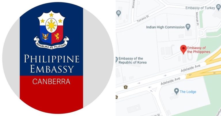 Philippine Embassy in Canberra, Australia - The Pinoy OFW