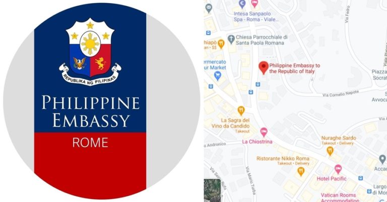 Philippine Embassy in Rome, Italy - The Pinoy OFW