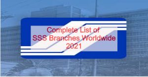 Complete List of SSS Branches Overseas - The Pinoy OFW