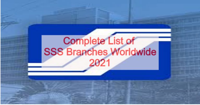 Complete List of SSS Branches Overseas - The Pinoy OFW