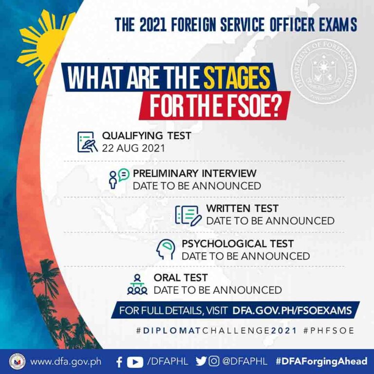How to Apply DFA Foreign Service Officer Philippine Diplomat - The ...