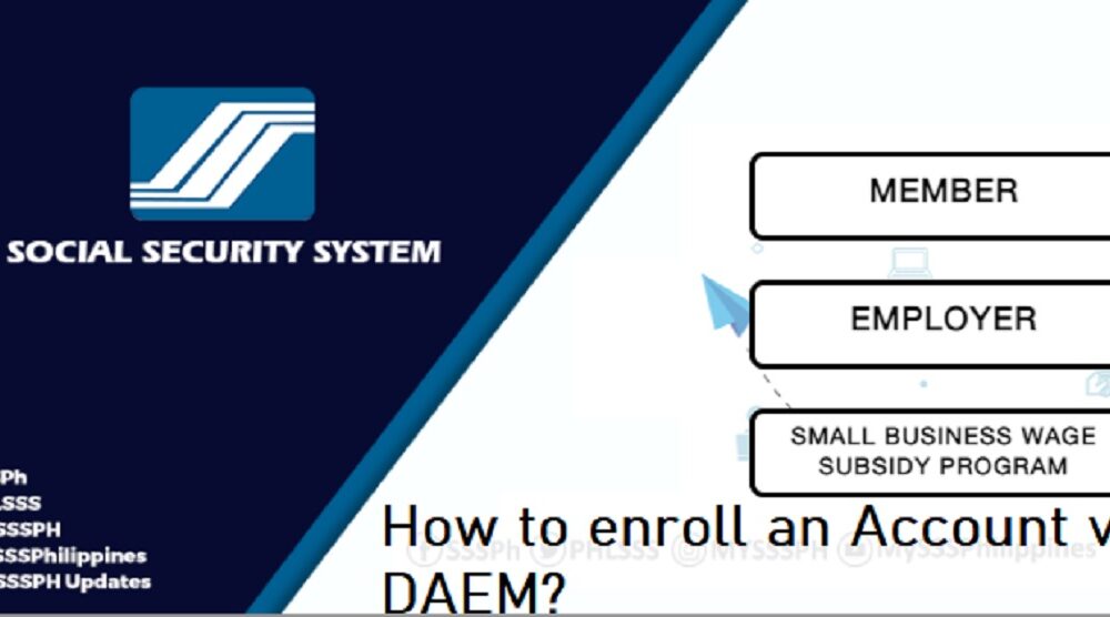 How to Enroll your Bank via DAEM for your My.SSS Loan and Benefit ...