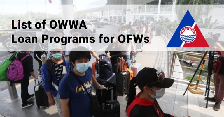 List of OWWA Loan Programs for OFWs and Seafarers - The Pinoy OFW