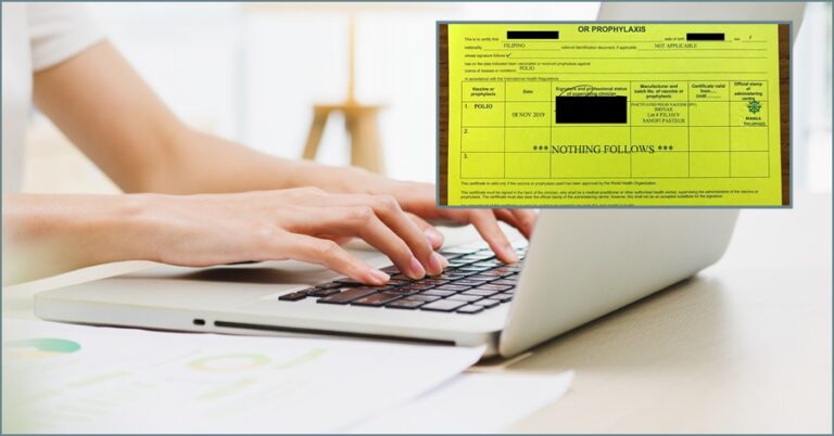 Things to Know about BOQ International Certificate of Vaccination (ICV ...