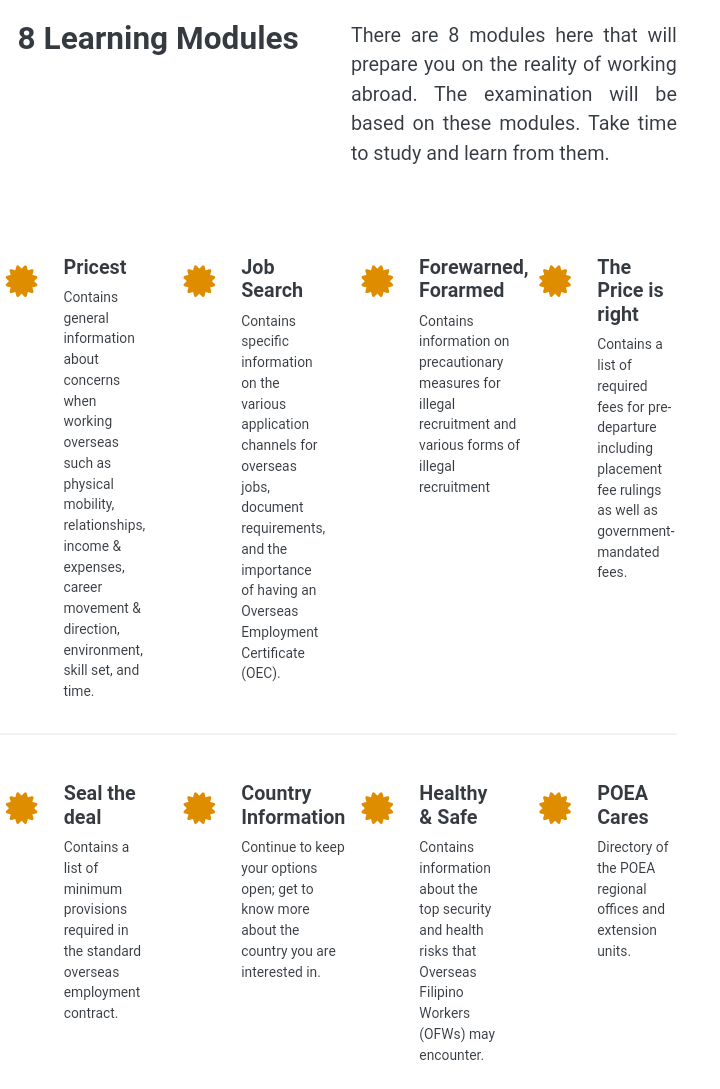How to Register Pre-Employment Orientation Seminar (PEOS) Certificate ...
