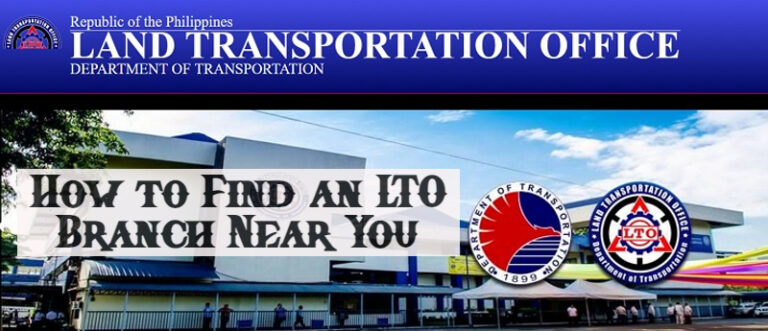 List of Land Transportation Office (LTO) Branches in the Philippines ...