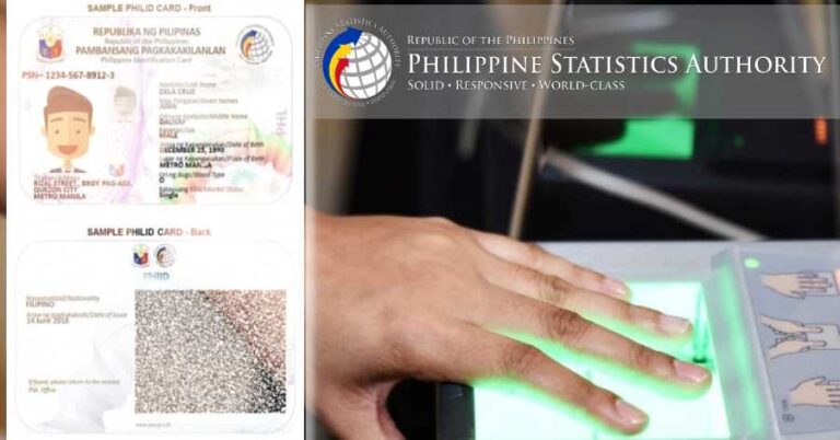 PSA Launches PhilSys Check QR Code System for National ID Verification ...