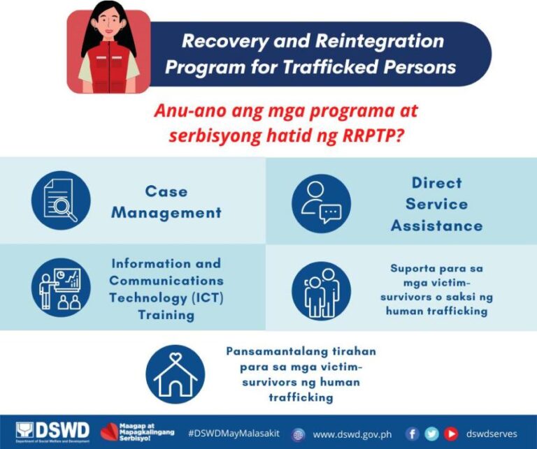 DSWD's Recovery and Reintegration Program for Trafficked Persons (RRPTP) - The Pinoy OFW