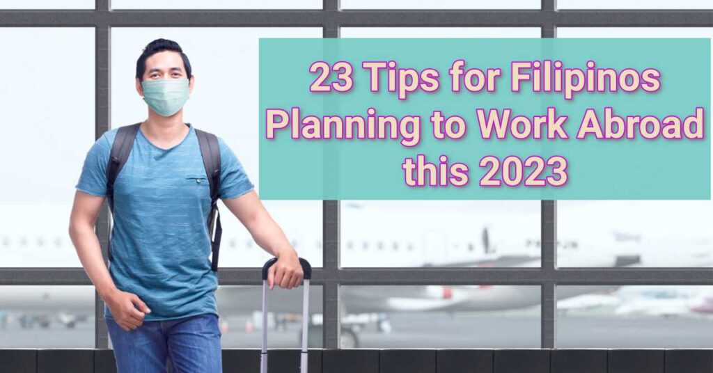 Work Abroad this 2023: Tips for Aspiring OFWs - The Pinoy OFW