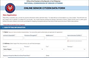 NCSC Online: How to Register National Commission of Senior Citizens ...