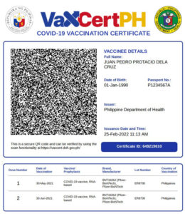 How to Get VaxCertPH Vaccine Certificate Philippines Online - The Pinoy OFW