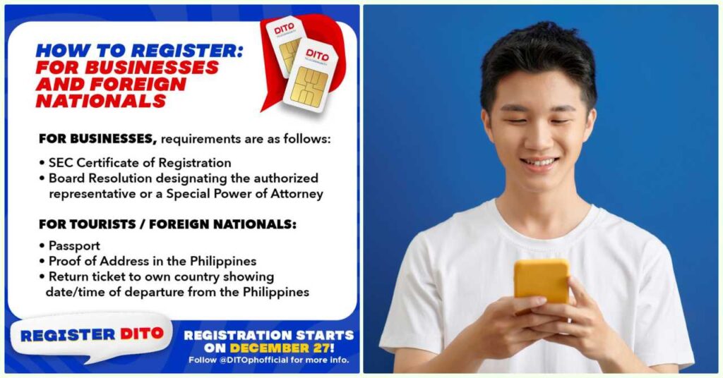 How to Register DITO Sim Card Philippines - The Pinoy OFW