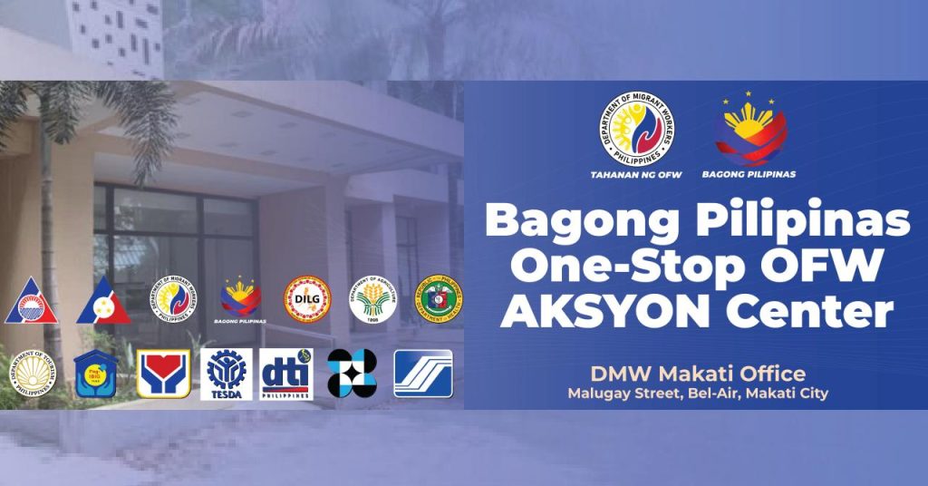 What is the One-Stop OFW AKSYON Center? - The Pinoy OFW